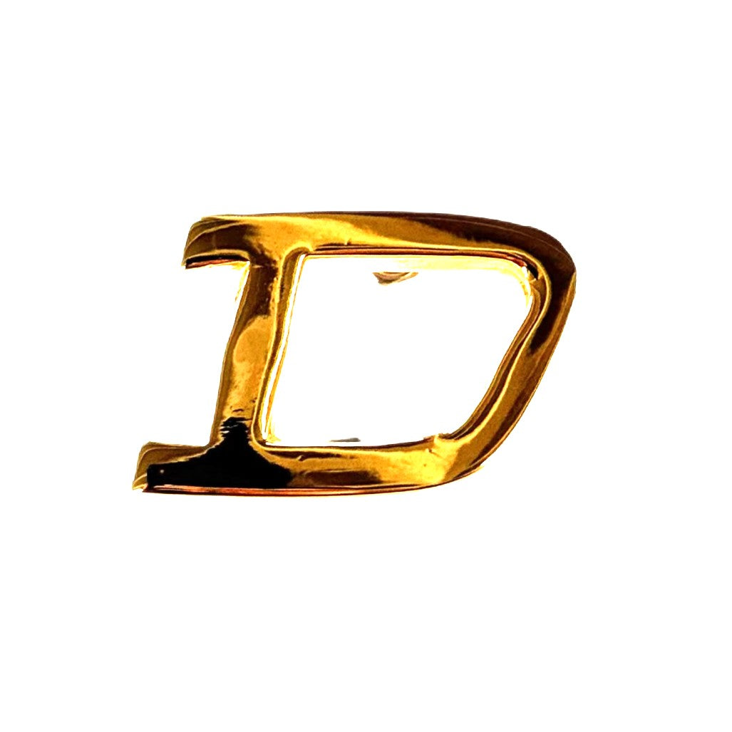 "D" (Drauz) Script Emblem for 356A Convertible D 1959 – FIBERSTEEL