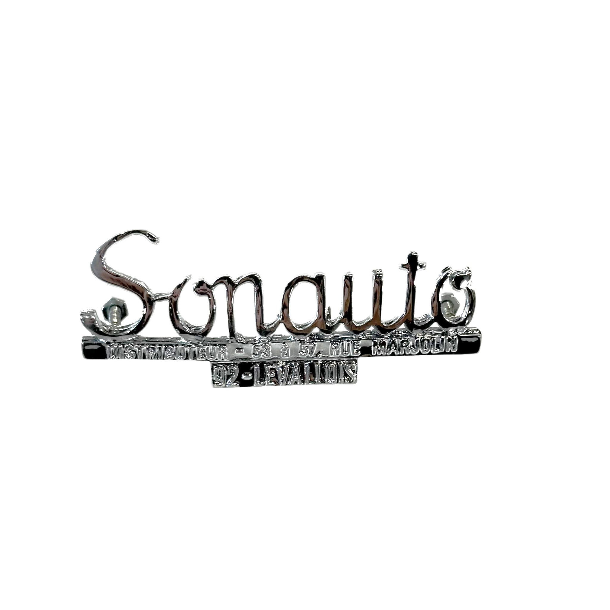 Sonauto Script Emblem for 550 Spyder, 356, 912, and 911 – FIBERSTEEL
