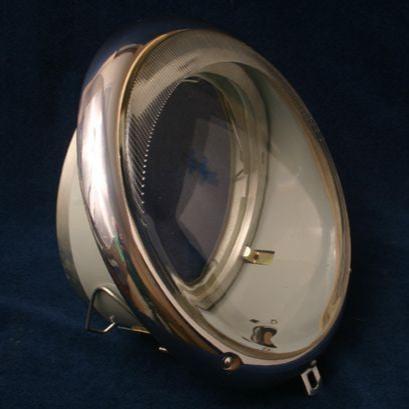 EL13.1 - Headlight Bucket Assembly with Chrome Ring – FIBERSTEEL