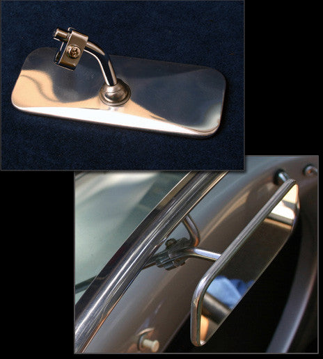 MR8 - 356 Speedster Style Rear View Mirror for Glass Windshield ...